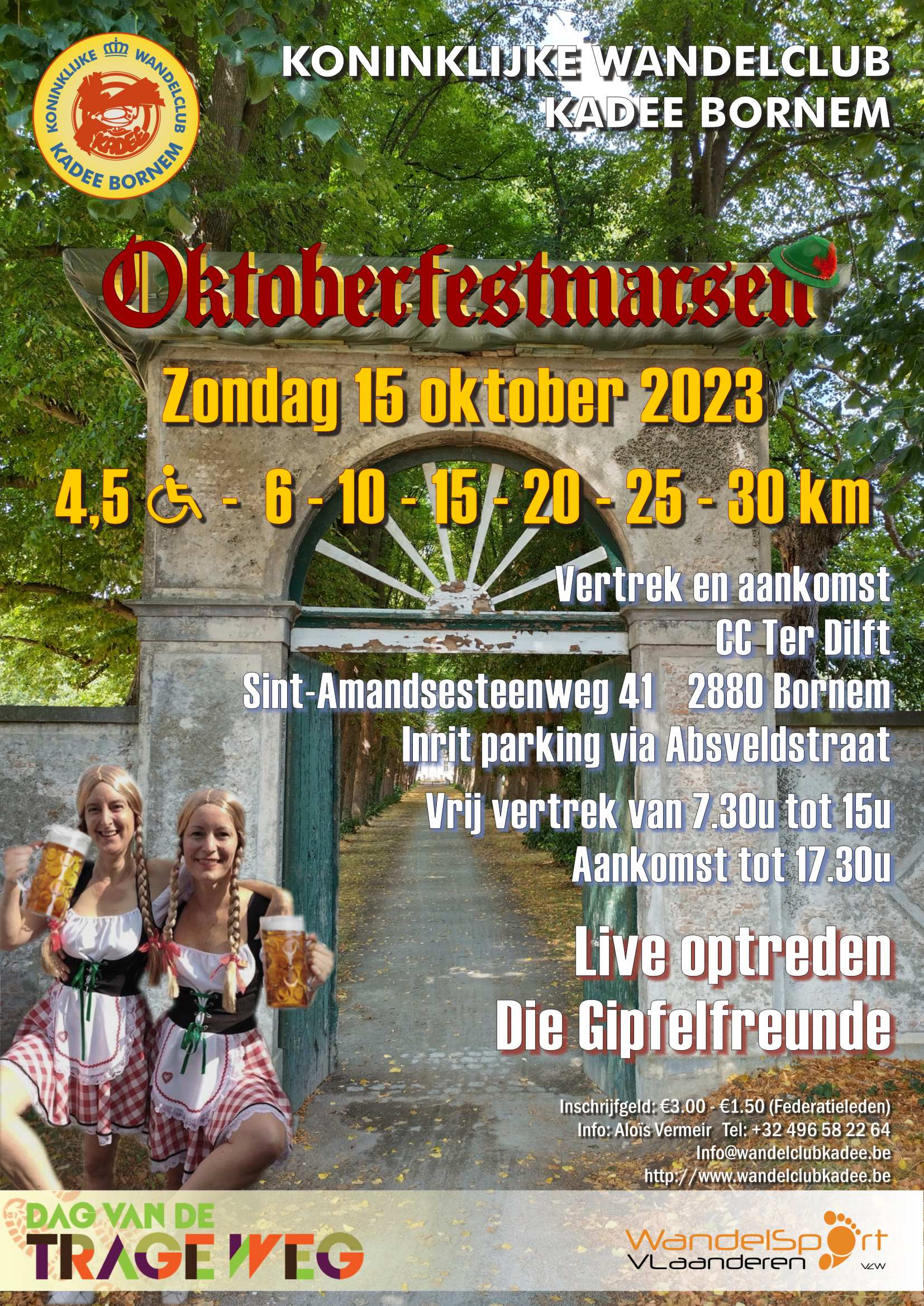 Wandelclub Kadee Bornem - Oktoberfestmarsen